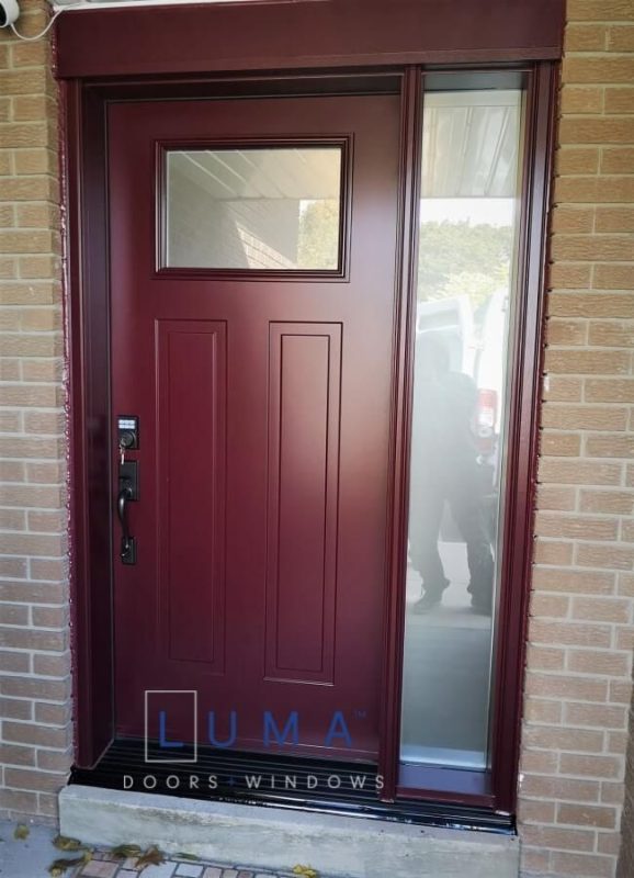 Burgundy Entry Doors ☑️ Entry Doors Online | Luma Doors + Windows