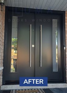 [COMPLETE] Entry Steel Door for Toronto | Luma Windows + Door