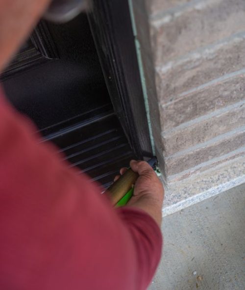 Stunning Black Double Entry Door Install | Luma Doors + Windows