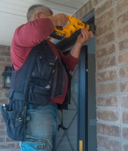 Stunning Black Double Entry Door Install | Luma Doors + Windows
