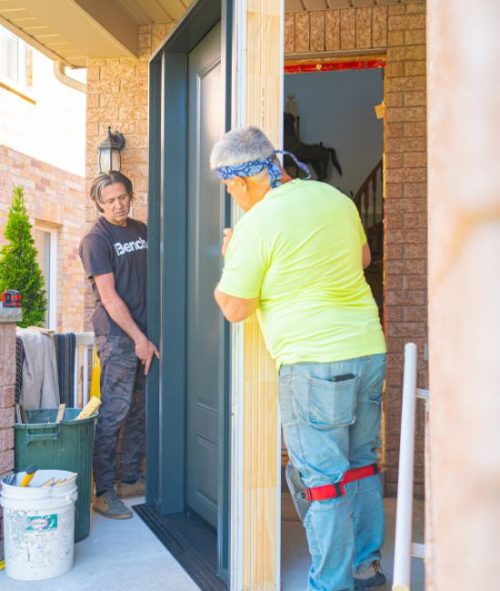 Modern Steel Entry Door Replacement | Luma Doors + Windows