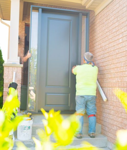 Modern Steel Entry Door Replacement | Luma Doors + Windows